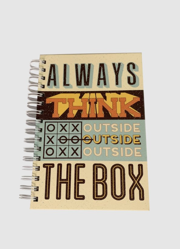 Wiro Bound Book 50 Leaves 2 Col Pad – stickynotes.net.au