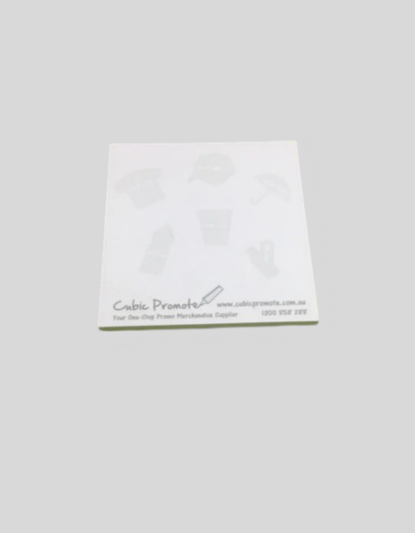 Promotional sticky post it notes custom printed in bulk, fast ship ...