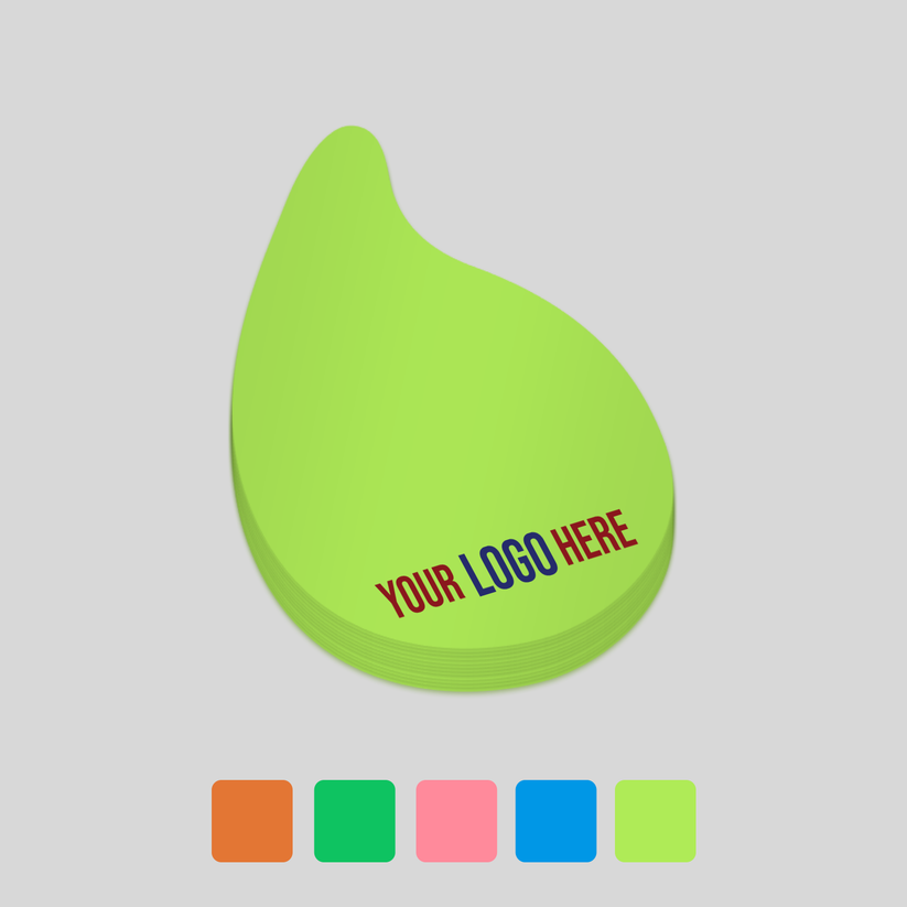 Promotional Sticky Notes in Apostrophe Shape | Australia – stickynotes ...