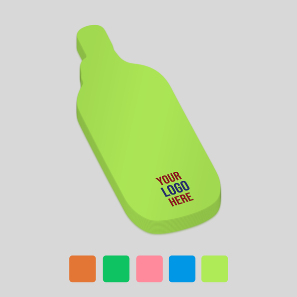 Promotional Sticky Notes in Bottle Shape | Australia – stickynotes.net.au