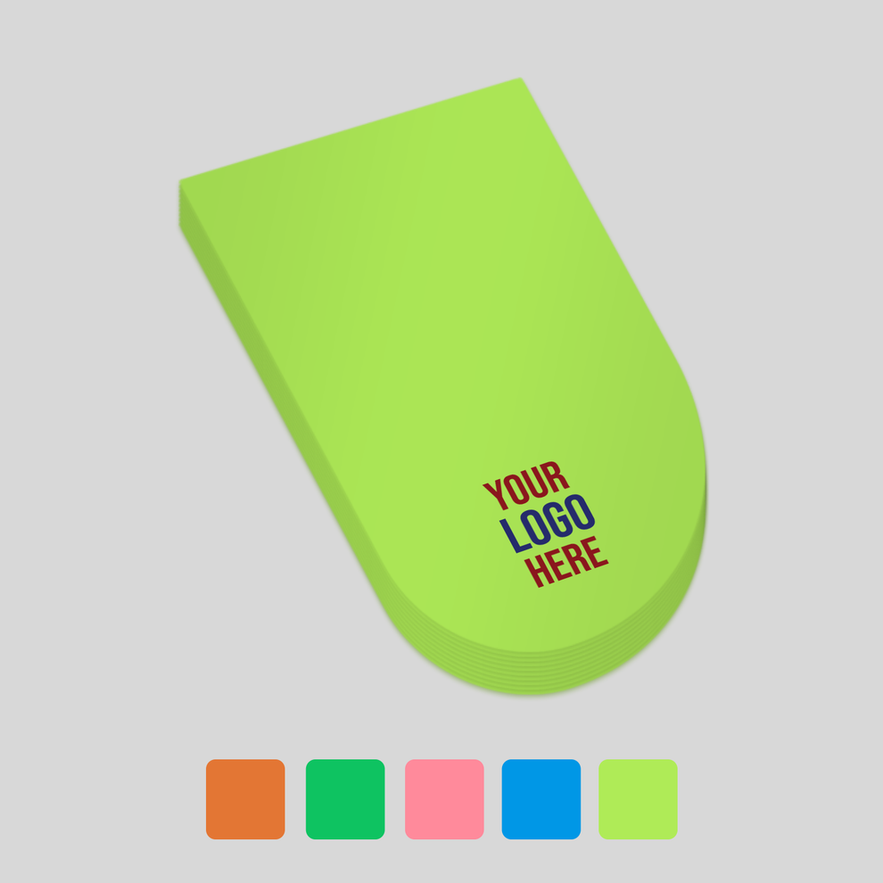 Promotional Leaf Sticky Notes Custom Branded with your logo | Australia ...