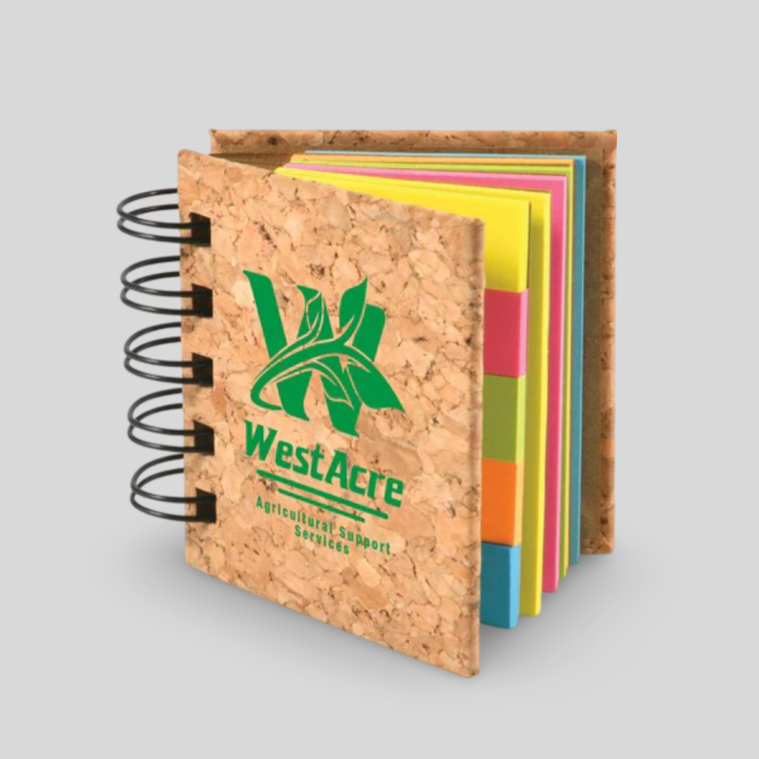 Promotional Quercus Sticky Notes Custom Branded with your logo ...