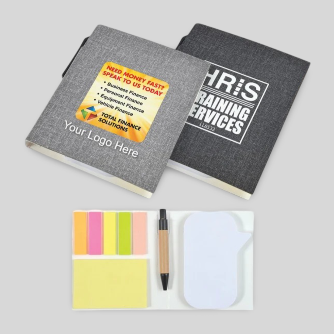 Buy Bulk Mini Note Sets With Your Logo | Australia Online – stickynotes ...