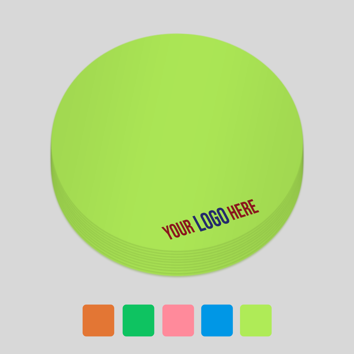 Promotional Sticky Notes in Circle Shape Large | Australia ...