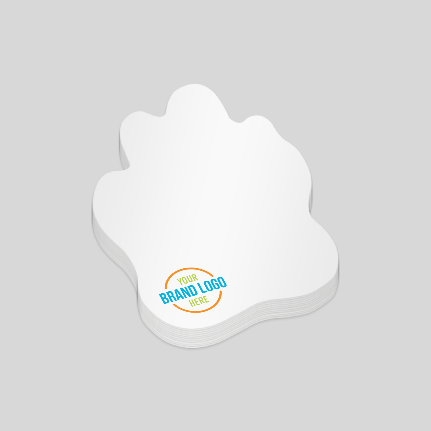 Paw Shape – stickynotes.net.au