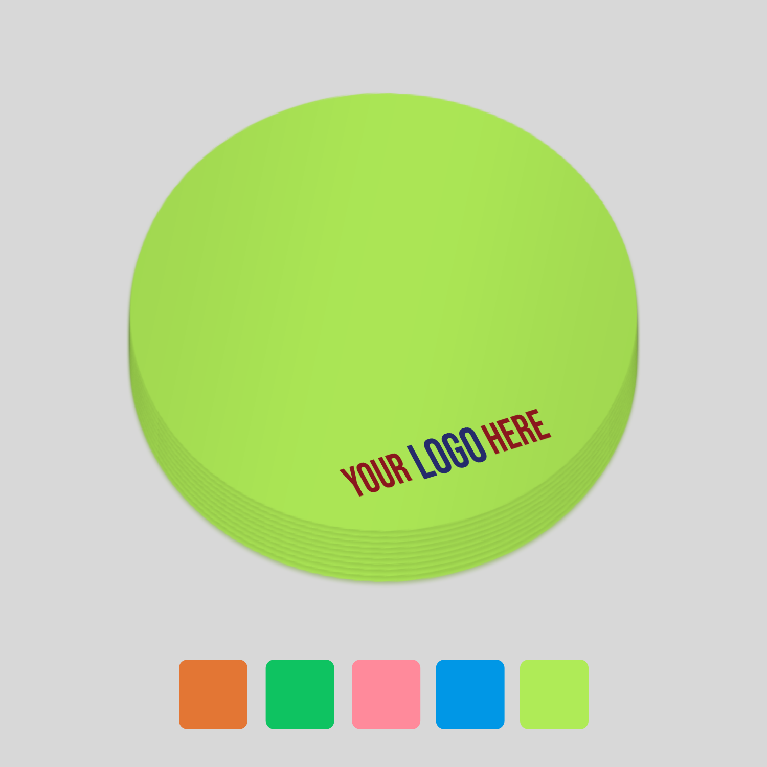 Promotional Sticky Notes in Small Circle Shape | Australia ...