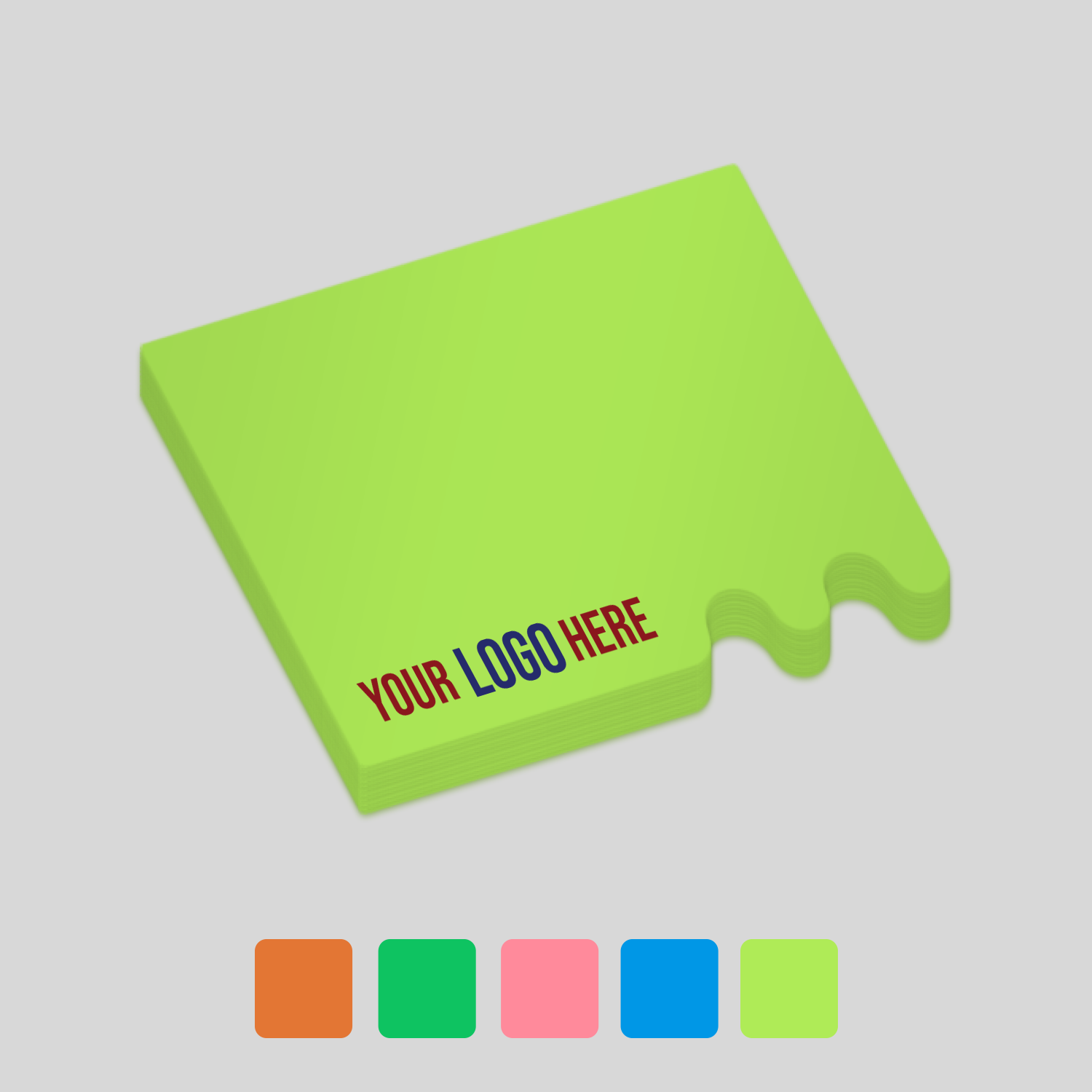 Promotional Sticky Notes in Stadium Shape | Branded in Australia ...