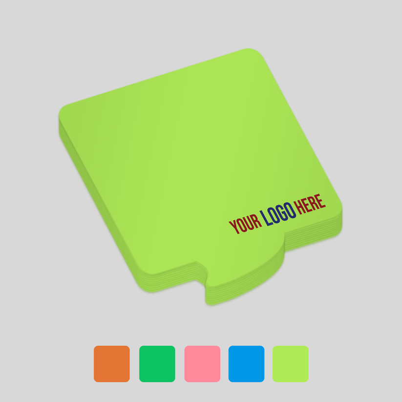 Promotional Sticky Notes in Text Bubble Shape | Australia – stickynotes ...