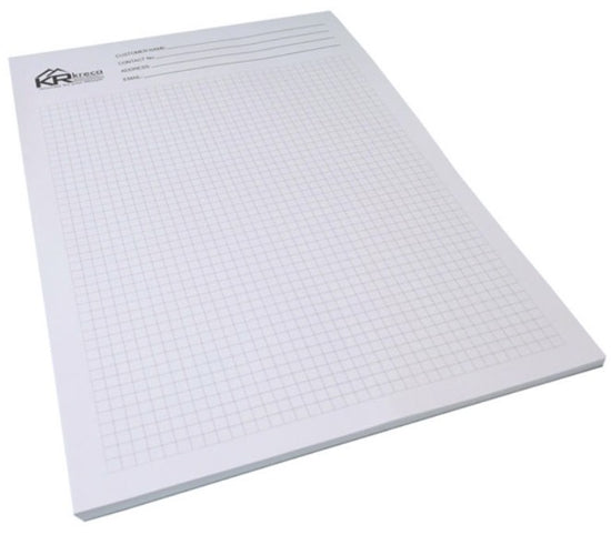 A4 Notepads with 1colour custom print – stickynotes.net.au
