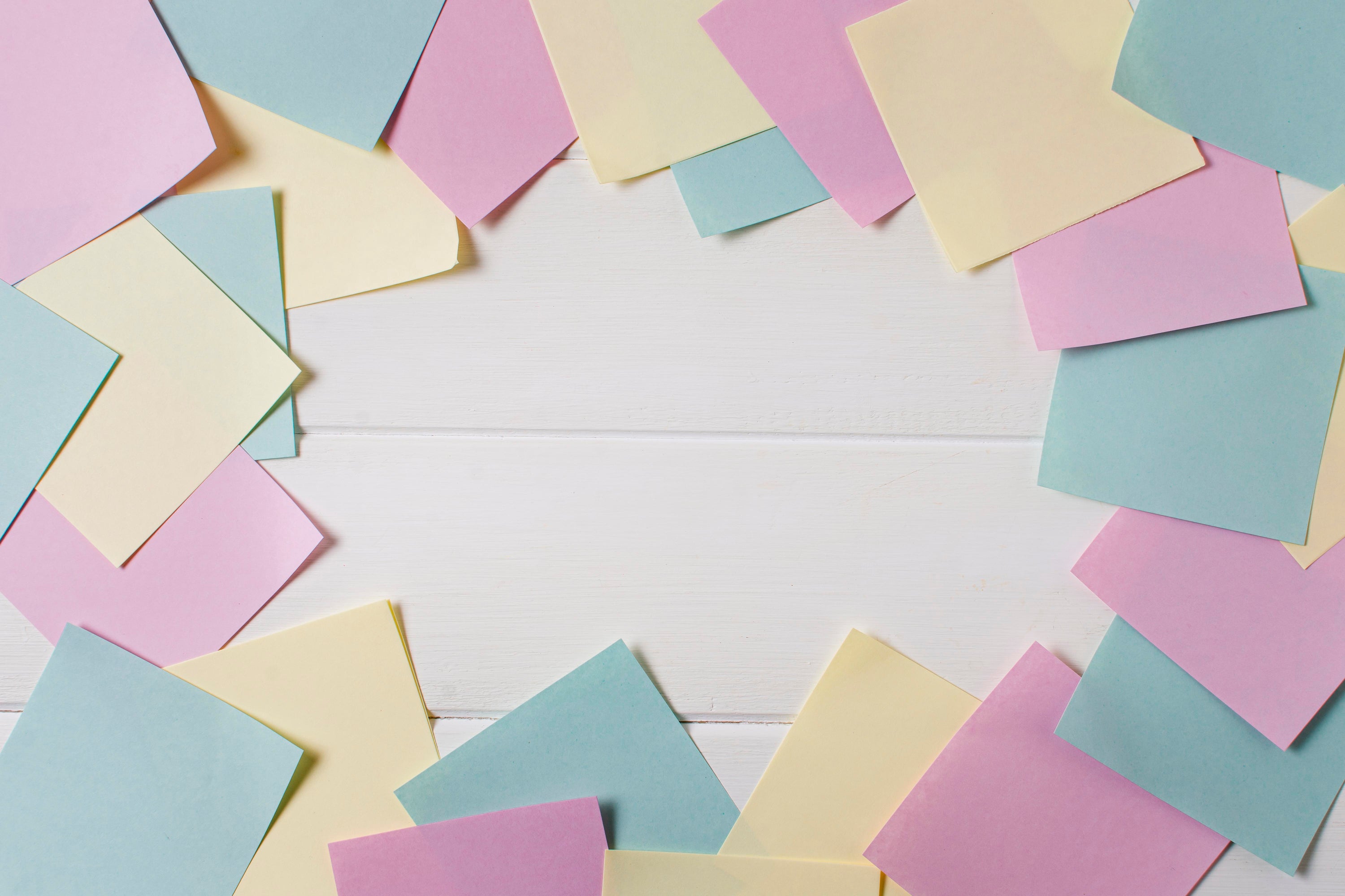 Promotional sticky post it notes custom printed in bulk, fast ship ...