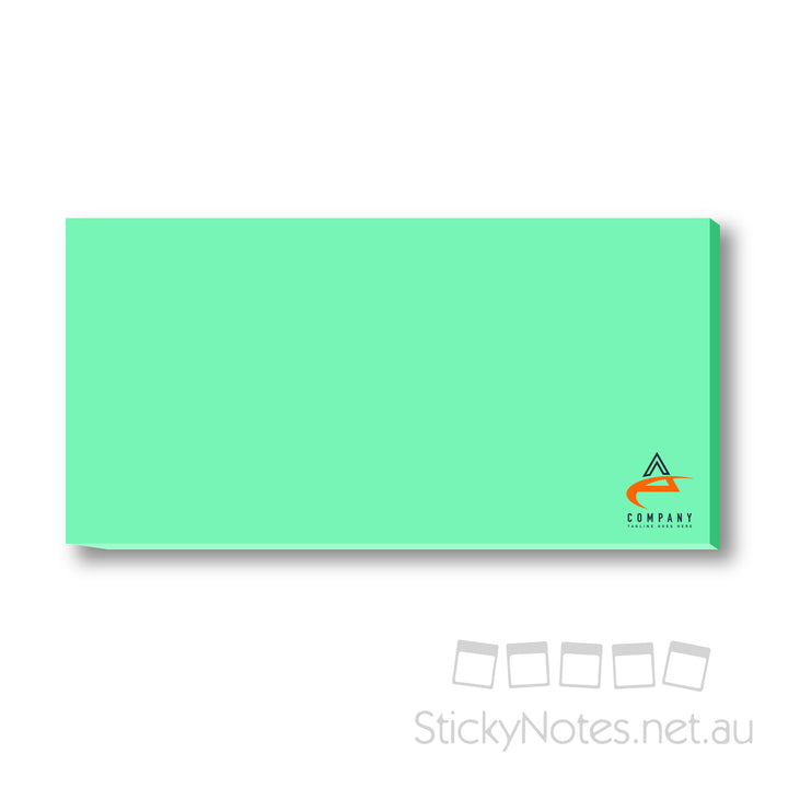 Promotional sticky post its | Custom coloured paper printed Fast ...