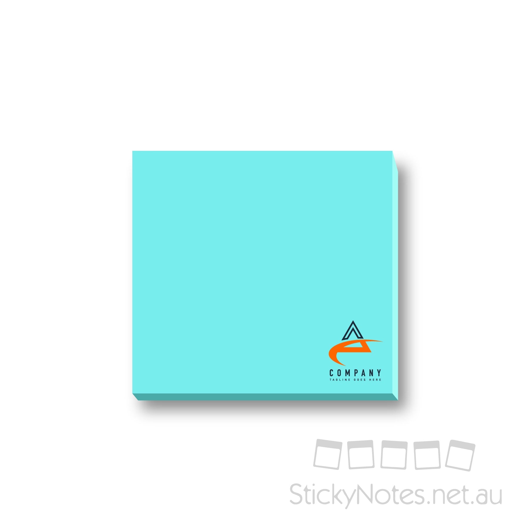 Promotional 75x70mm Sticky Notes Customised with your logo | Australia ...