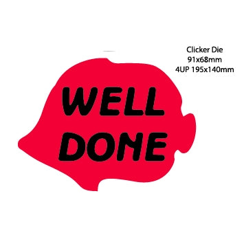 Fish shaped, promotional sticky post it notes printed, Australia ...