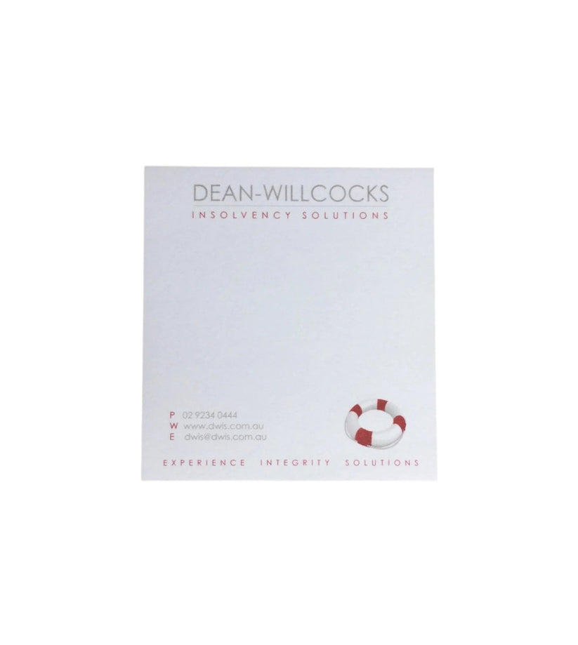 Printed Sticky Notes 7x7.5cm – stickynotes.net.au