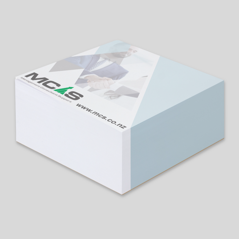 Side Printed Note Cubes Bulk Branded | Buy Australian – stickynotes.net.au