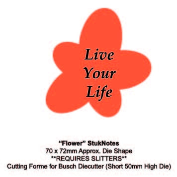 Promotional Sticky Notes in Flower Shape | Branded in Australia ...