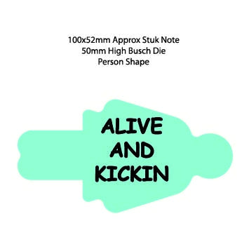 Promotional Sticky Notes in Person Shape | Printed in Australia ...